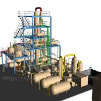 China SN250 Odorless Oil Regeneration Plant Waste Engine Oil Recycling Machine for sale