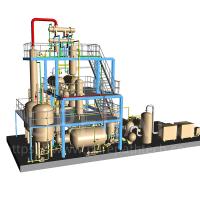 China Custom Engine Oil Recycling Plant SN100 SN500 Small Oil Refinery Machine for sale