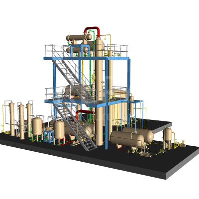 China No Acid Low Catalyst Vacuum Distillation Machine For Base Oil for sale