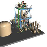 China OEM ODM Waste Engine Oil To Base Oil Recycling Plant for sale