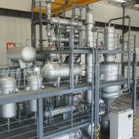 China 10ppm S% Low Sulfur Diesel Desulfurization Plant Continuous Distillation for sale