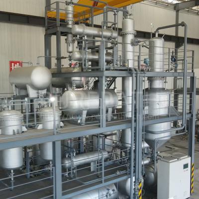 China 10ppm S% Low Sulfur Diesel Desulfurization Plant Continuous Distillation for sale