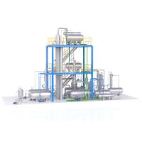 China 200TPD WFE Fractional Vacuum Distillation Plant Oil Treatment For Convert Waste Oil for sale