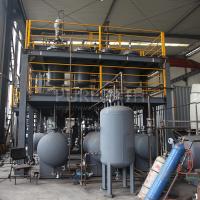 China No Acid Waste Oil Distillation Plant To Water Color Diesel for sale