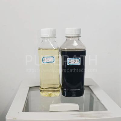 China No Acid Waste Oil Distillation Plant To Water Color Diesel for sale