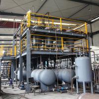 China Oversea Installation Services Provided Waste Oil Distillation Plant To Water Color Diesel for sale