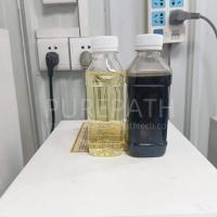China Oversea Installation Services Provided Waste Oil Distillation Plant To Water Color Diesel for sale