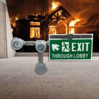China 3-6W Explosion Proof LED Exit Emergency Light Chemical Industry IP66 Waterproof Gas Station for sale