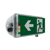 China Rechargeable Wall Mounted Commercial Emergency Exit Lights for sale