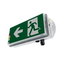China Rechargeable Wall Mounted Commercial Emergency Exit Lights for sale