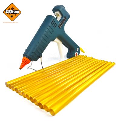 China Poseidon P5120 Polyamide Hot Melt Glue Sticks for Filters - 8mm/11mm Golden Stick with 120°C Softening Point for sale