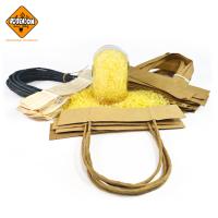 China Poseidon G1007 Hot Melt Adhesive - 7mm Yellow Granule for Handle Strap Bonding with 85°C Softening Point for sale