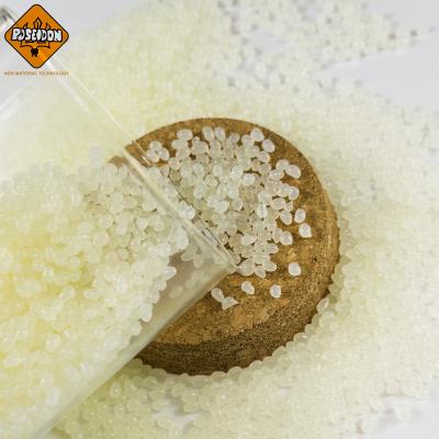 China Poseidon G3240 PO Hot Melt Adhesive Yellow Granule for Carton Sealing - 110°C Softening Point, 2000cps Viscosity for sale