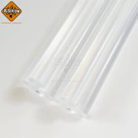 China Poseidon V0182 Translucent EVA Hot Melt Glue Sticks 8/11mm - 78°C Softening Point, 8500cps Viscosity for sale