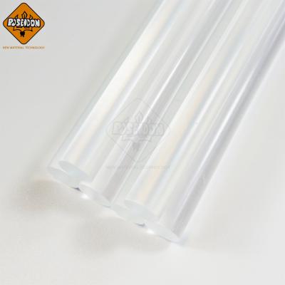 China Poseidon V0182 Translucent EVA Hot Melt Glue Sticks 8/11mm - 78°C Softening Point, 8500cps Viscosity for sale