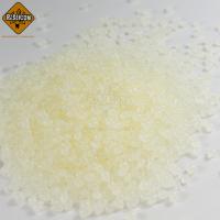 China Poseidon G5031 7mm Yellow Polyolefin Hot Melt Granules for Automotive PU Filter Pleating - 120°C Softening Point, 25kg Bag for sale