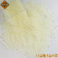 China Poseidon G5031 7mm Yellow Polyolefin Hot Melt Granules for Automotive PU Filter Pleating - 120°C Softening Point, 25kg Bag for sale