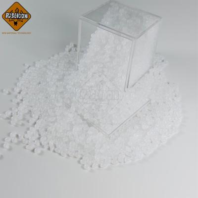 China Polyolefin Hot Melt Glue Granule 7mm for Car A/C Filter 4-Sided Edge Bonding White Adhesive for sale