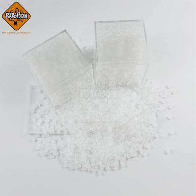 China POSEIDON TF1051 White Polyolefin Hot Melt Glue Granule 30000cps for 4-Side Edge Bonding Car A/C Filter for sale