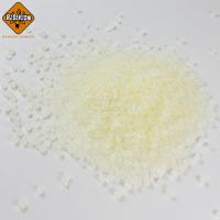 China Poseidon G2006 EVA Hot Melt Adhesive Granules 7mm Fast Setting Yellow Packaging Glue for Carton Sealing for sale