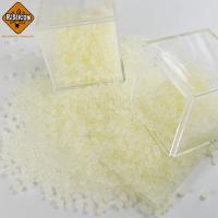 China Poseidon G3240 Polyolefin Hot Melt Adhesive 7mm Yellow Granule for Carton Sealing 25kg Bag for sale