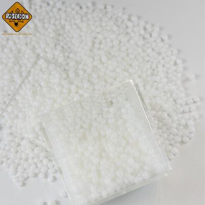 China Poseidon FO1201 Flame Retardant Hot Melt Glue Granule White Opaque Low VOC for A/C Filter Edge Sealing for sale