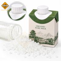 China Polyolefin Hot Melt Adhesive for Straw Attachment with Low VOC and Low Odor Suitable for Beverage Carton Cap Bonding for sale