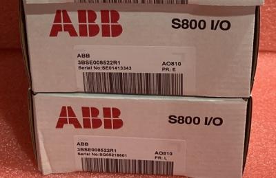 China 800XA AO810 ABB ADVANT CONTROLLER 3BSE008522R1 ANALOG OUTPUT 1X8 CH for sale