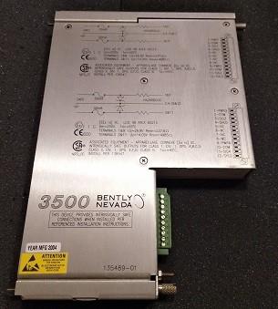 China 135489-01 Bently Nevada 3500/42M I/O Module 4 Channel Internal Barriers 4 X Prox/Accel for sale