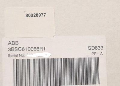 China ABB SD833 3BSC610066R1 Power Supply ABB 800XA for sale