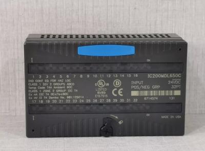 China IC200MDL650 GE Input Module  250mm Net Length for sale