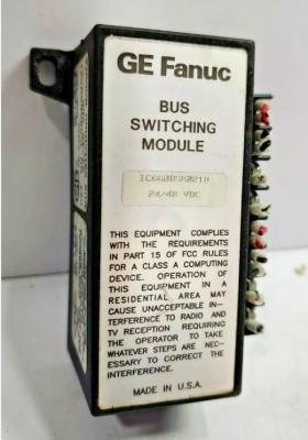 China IC660BSM021 GE Genius I/O Bus Switching Module Net Length 250mm for sale