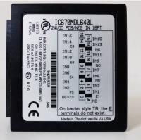 China IC670MDL640 GE Positive / Negative Discrete Input Module for sale