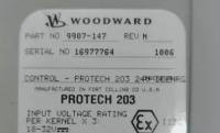 China 9907-147 Woodward 203 De-Energize-To-Trip Overspeed Protection Systems for sale