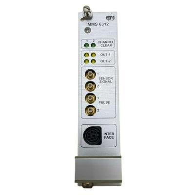 China EPRO MMS6312 Dual Channel Rotational Speed Monitor for sale