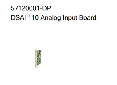 China DSAI 110 57120001-DP ABB Analog Input Board for sale