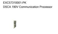China DSCA 190V EXC57310001-PK ABB Communication Module for sale