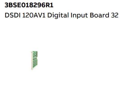 China DSDI 120AV1 3BSE018296R1 ABB  Digital Input Board 32 for sale