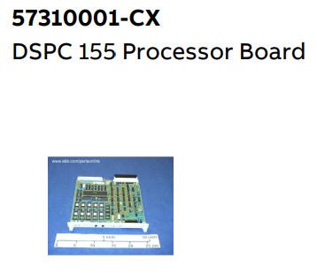 China DSPC 155 57310001-CX ABB Processor Board Width 238.5 mm for sale