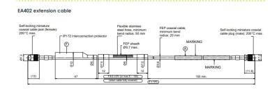 China EA402 913-402-000-013 A2-E040-F2-G038 Proximity Transducers for sale