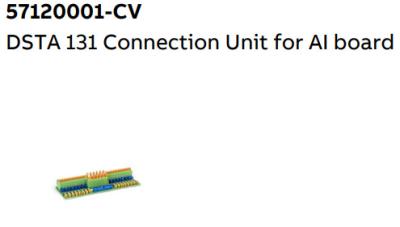 China DSTA 131 57120001-CV ABB Connection Unit For AI Board for sale