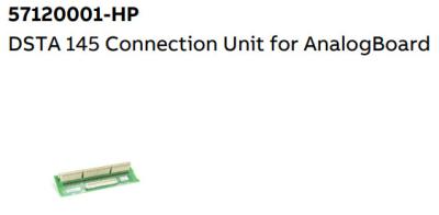 China DSTA 145 57120001-HP ABB Connection Unit For Analog Board for sale
