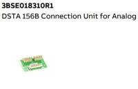 China DSTA 156B 3BSE018310R1 ABB Connection Unit For Analog for sale