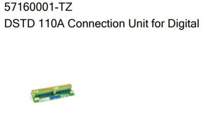 China DSTD 110A 57160001-TZ ABB Connection Unit For Digital for sale