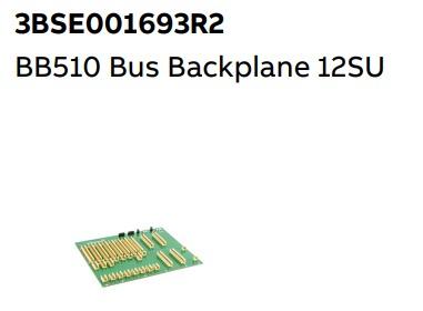 China BB510 3BSE001693R2 ABB Bus Backplane 12SU Length 405 Mm for sale