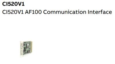 China CI520V1 3BSE012869R1 ABB  AF100 Communication Interface for sale