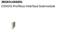 China CI541V1 3BSE014666R1 ABB Profibus Interface Submodule for sale