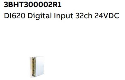China DI620 3BHT300002R1 ABB Digital Input 32ch 24VDC for sale