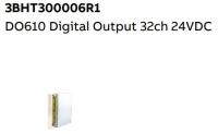 China DO610 3BHT300006R1 ABB Digital Output 32ch 24VDC for sale