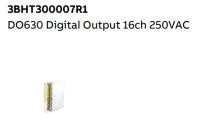 China DO630 3BHT300007R1 ABB Digital Output 16ch 250VAC for sale